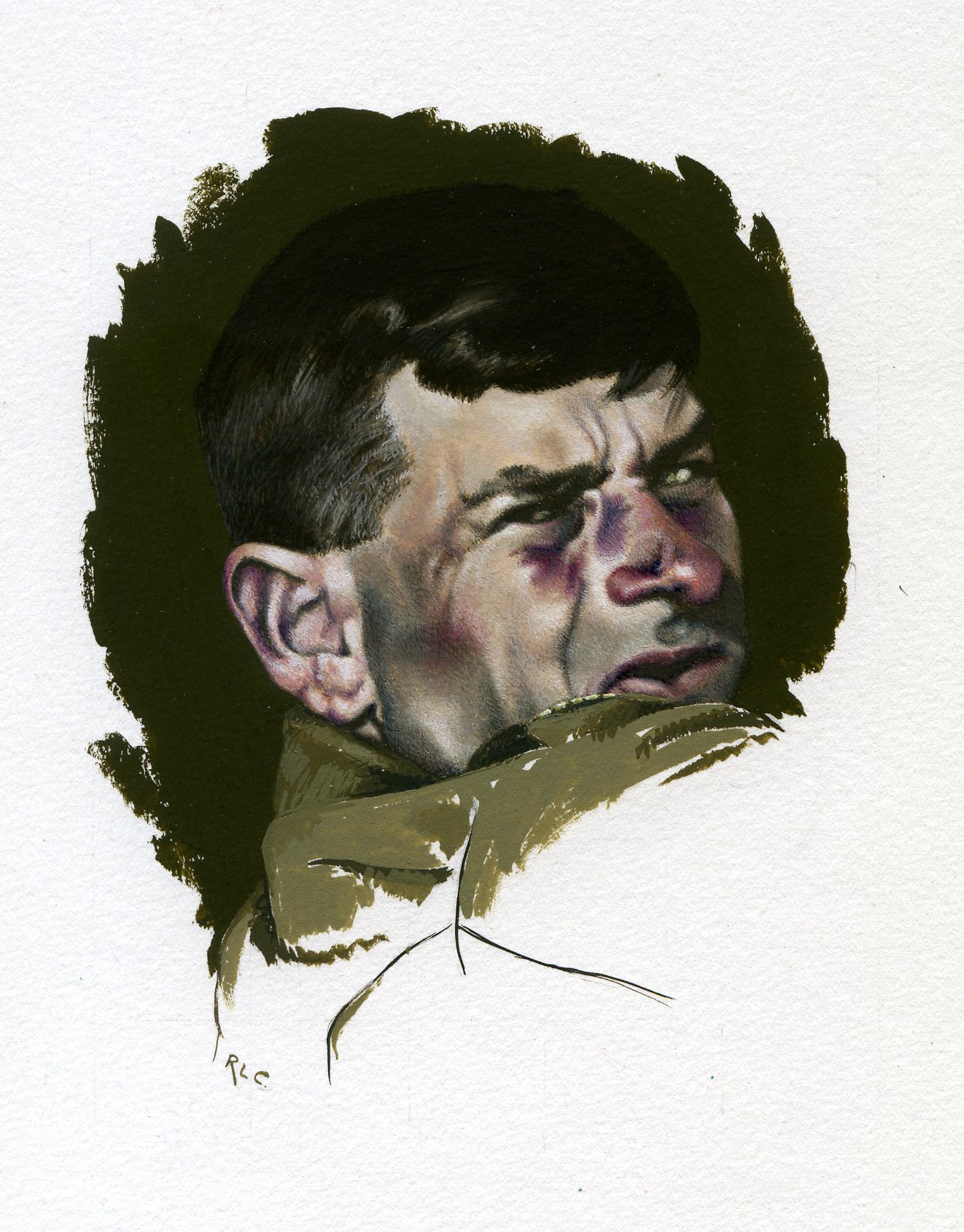 Paintings – conflict – Rob Chapman Artist Printmaker